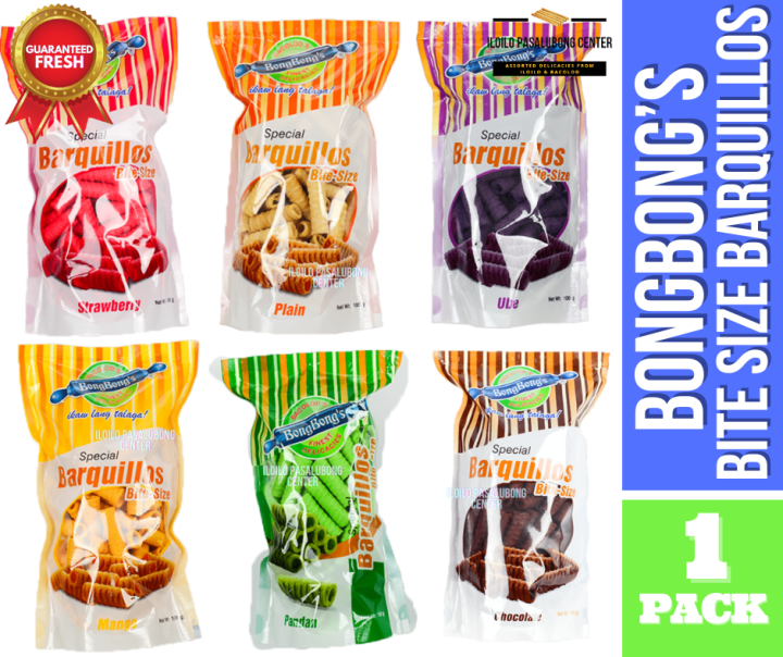BONGBONGS PASALUBONG Special Barquillos Bite Size 100g (1 PACK) | bongbong's pasalubong iloilo ...