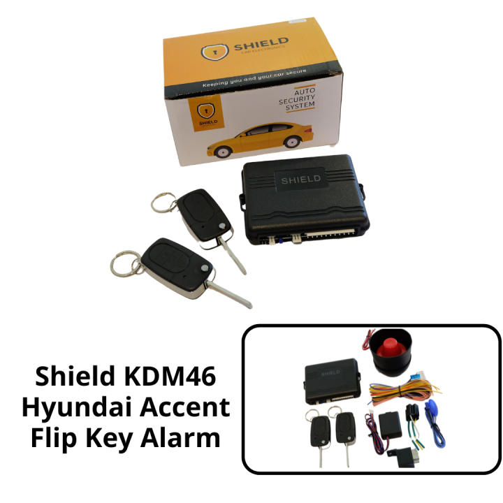 Universal Hyundai Accent all Yr Model Unit Car Alarm with Flip Key ...