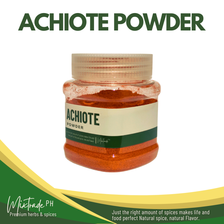 ACHUETE ACHIOTE POWDER | ANNATTO POWDER Seeds 50 grams | 125 grams ...