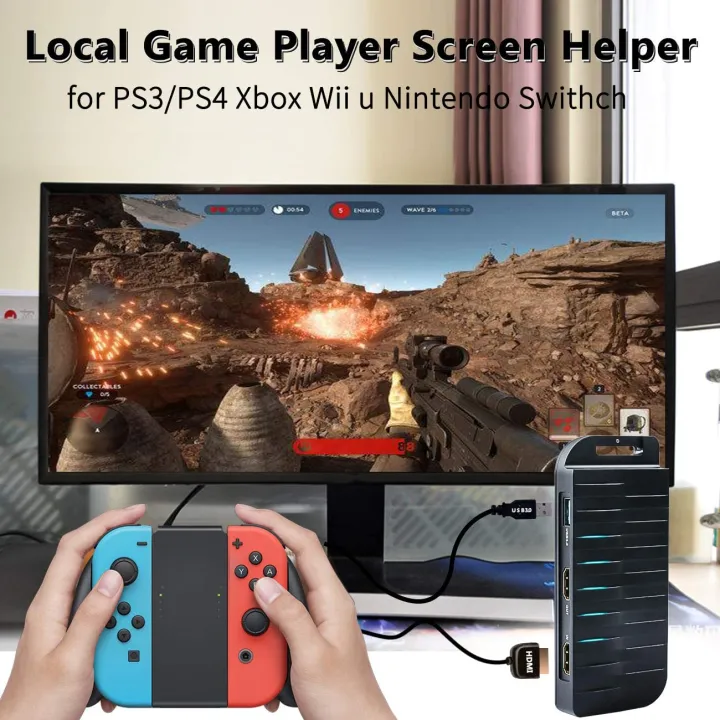 Mirabox Capture Card, 4K 30FPS,HD 1080P 60FPS,USB3.0 HDMI Game Video ...