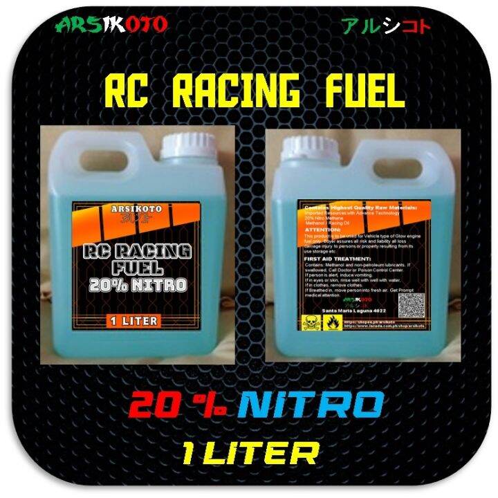 Rc Racing Fuel - 20 Nitro 1 Liter for Surface Glow Engine | Lazada PH