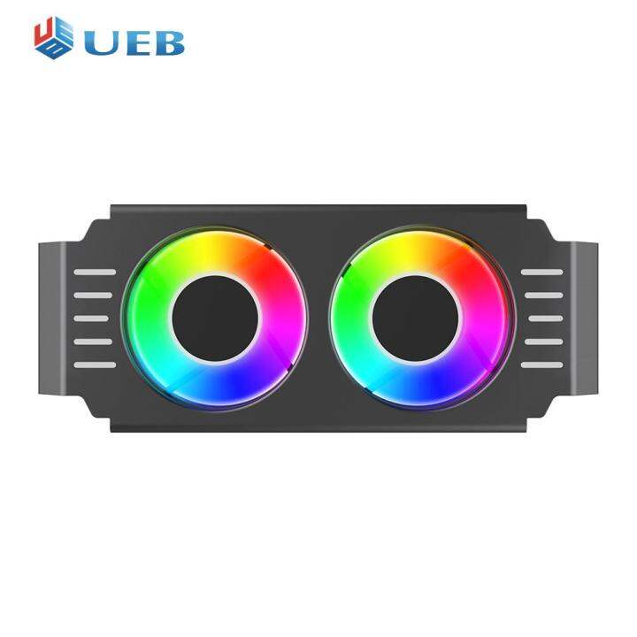 RAM Memory Cooler 4Pin PWM/5V 3Pin ARGB RAM Heatsink Cooler 1000-4500 ...