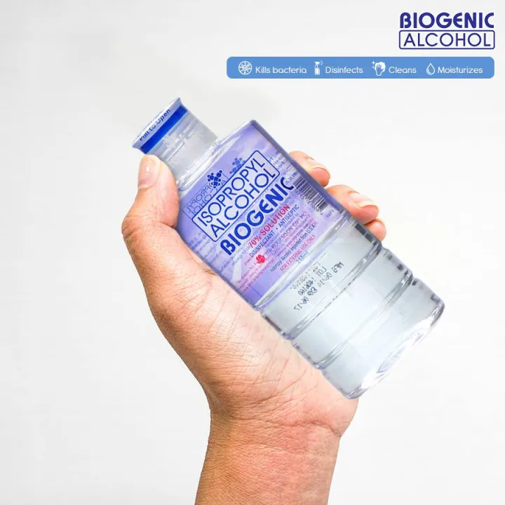 JS153 250ml 70% Biogenic Isopropyl Disinfectant Alcohol Blue | Lazada PH