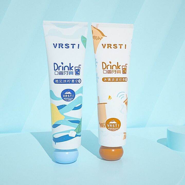 Chewing gum milk tea fragrant breath fresh ice cream toothpaste ...