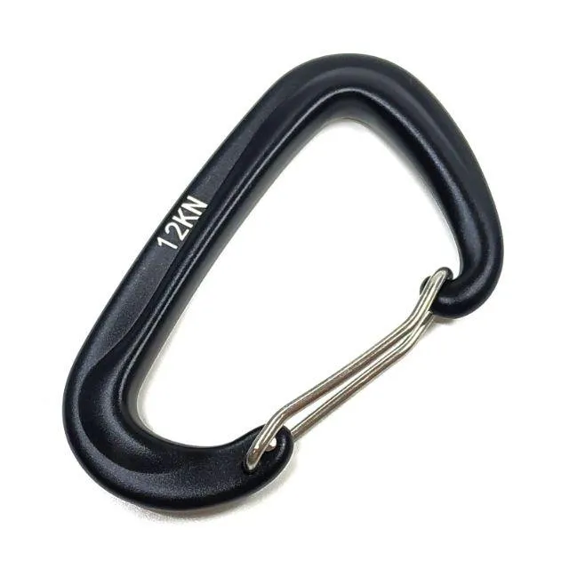 (++โปรโมชั่น++) Quick Draw Carabiners 12kN คาราบิเนอร์ สำหรับแขวนเปล ...