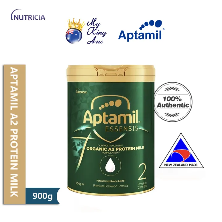 Aptamil Stage 2 Essensis Organic A2 Protein Premium Follow-On Formula From 6-12 Months 900g ...