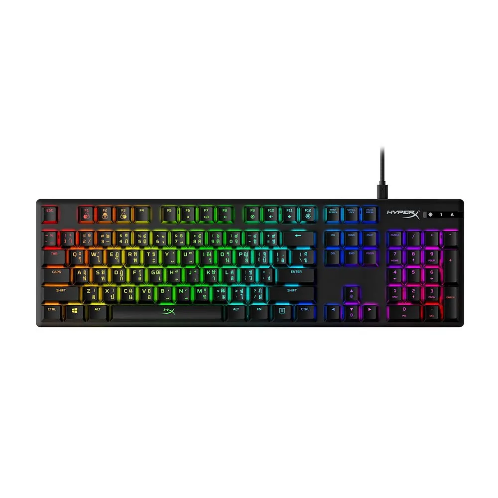 GG HYPER X KEYBOARD ALLOY ORIGINS RED SW MECHANICAL Black One | Thisshop