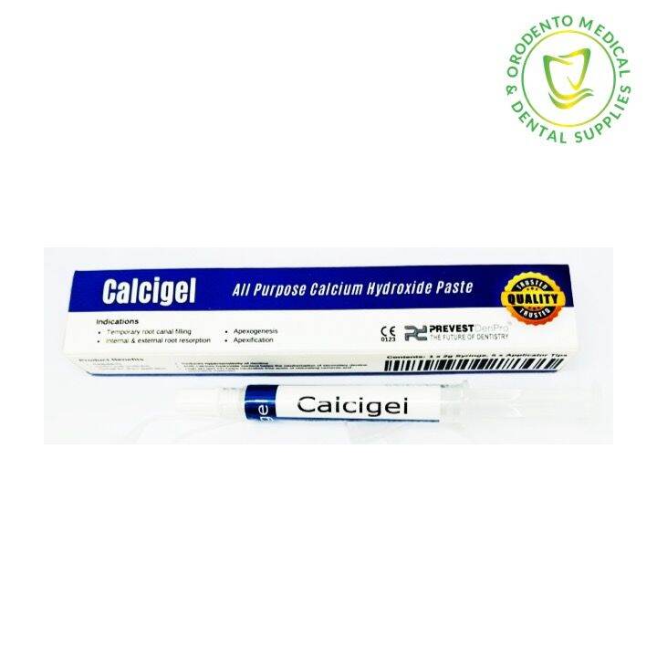 Calcigel All Purpose Calcium Hydroxide Paste 2 Grams Prevestdenpro ...