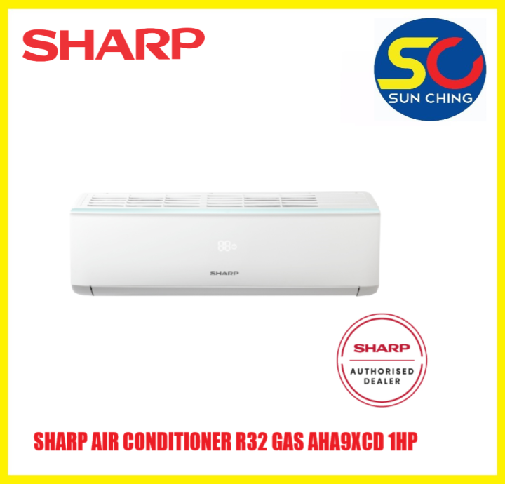 SHARP 1HP NEW MODEL R32GAS AHA9XCD AIR CONDITIONERS AIR COND | Lazada
