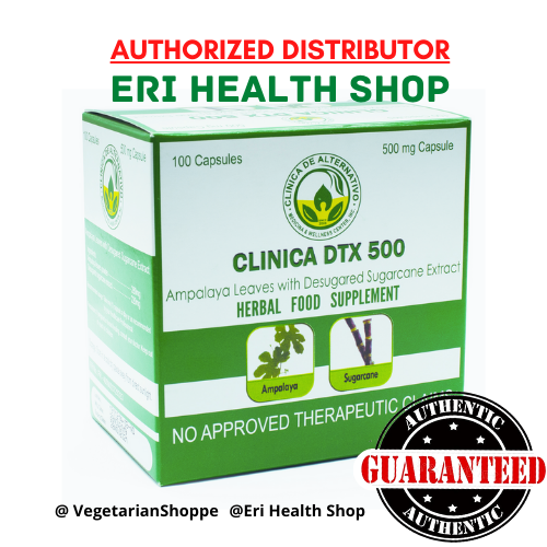 Clinica DTX 500 (100 capsules) | Clinica De Alternativo | Lazada PH
