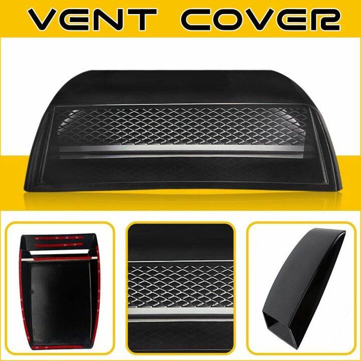 3D Fake Car Engine Cover Universal Car Vents Decorative Air Flow Intake ...