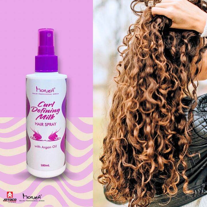 MONEA Curl Defining Milk Hair Spray with Argan Oil 180mL | Lazada PH