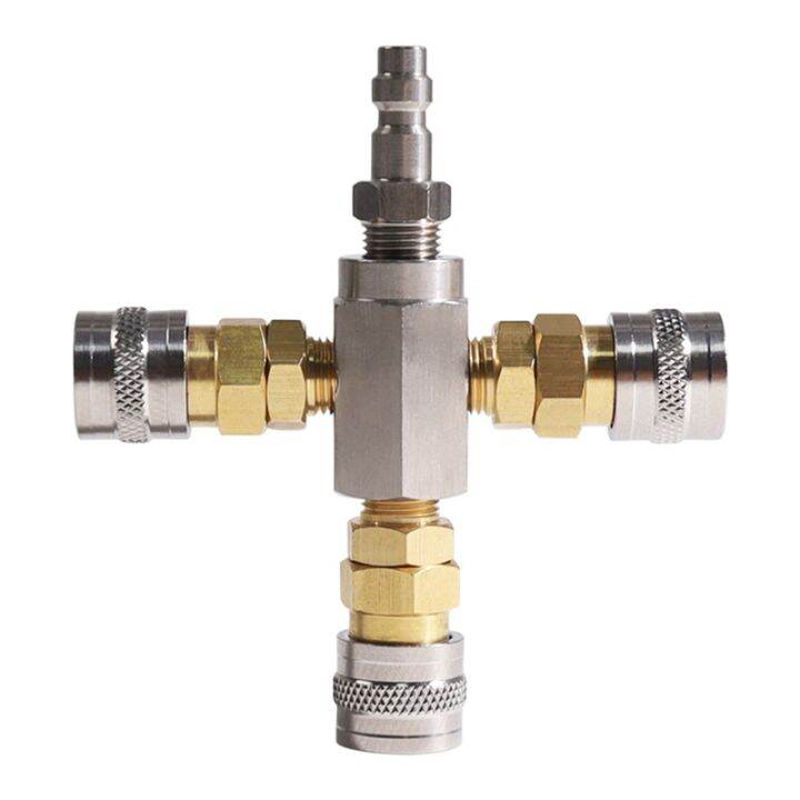 New Diving Custom - Dual / Triple Output Adapter L Shape with US Foster ...