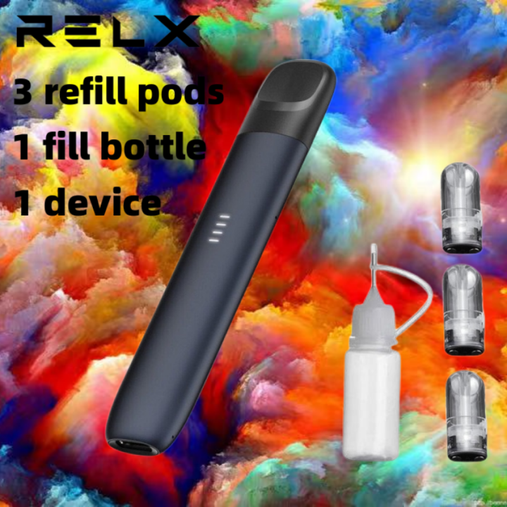 (1vap+3refill pod)REL X Infinity Vaping smoke rechargeable full set ...
