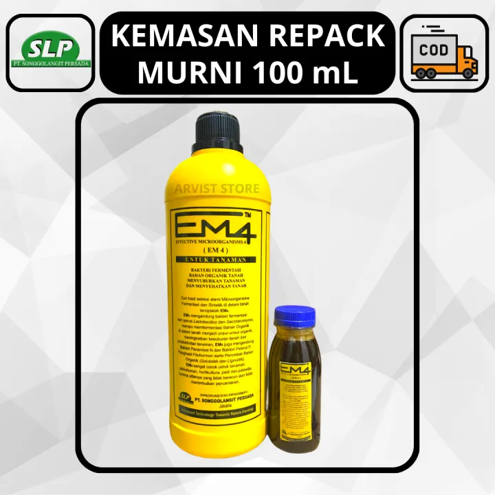 EM4 Pertanian Pupuk Organik Cair Mikro Organisme Mikroorganisme Bakteri ...