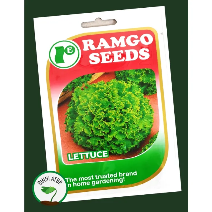 Spot ♂Ramgo Lettuce Lollo Bionda Seeds | Lazada PH