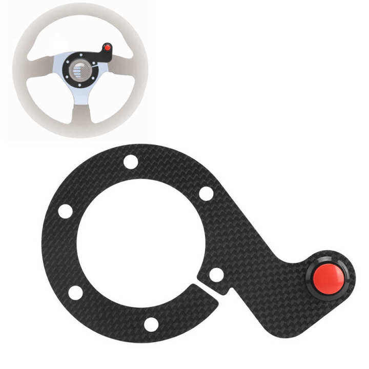 Carbon Fiber External Horn Button Kits For MOMO/OMP/Nardi/Sparco 6 ...