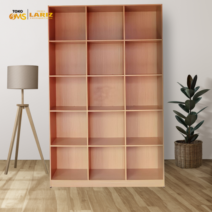 Rak Serbaguna Locker Serbaguna 15 Kotak Minimalis RSG 15 Rak Partikel ...