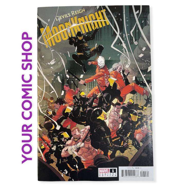 Devil's Reign Moon Knight 1 B Published May 2022 by Marvel. Written by ...