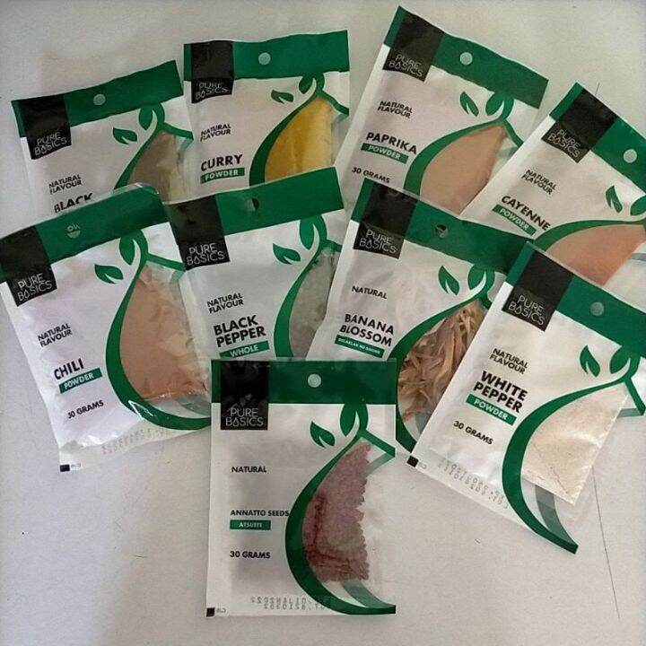 spices and herbs by Pure Basics 30-50g | Lazada PH