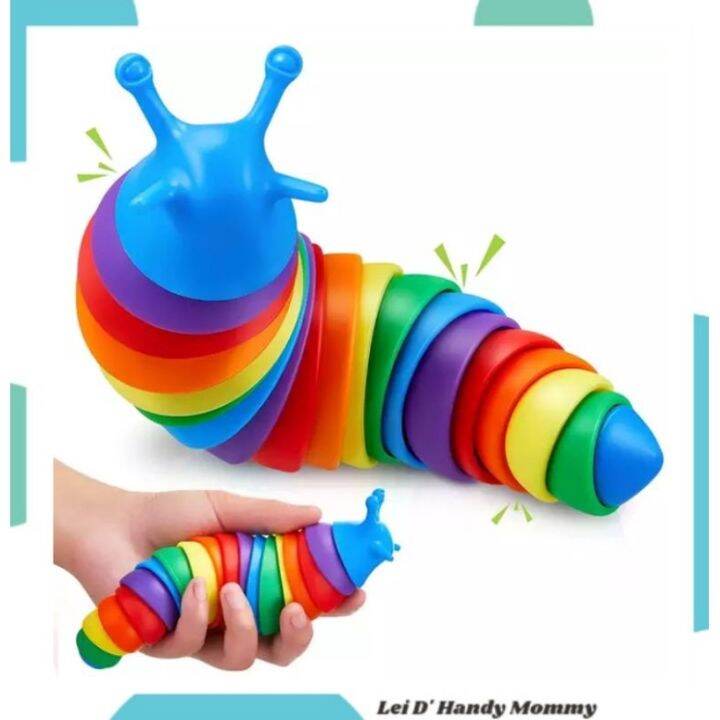 New Tiktok Fidget Toy Finger Slug Sensory | Lazada PH