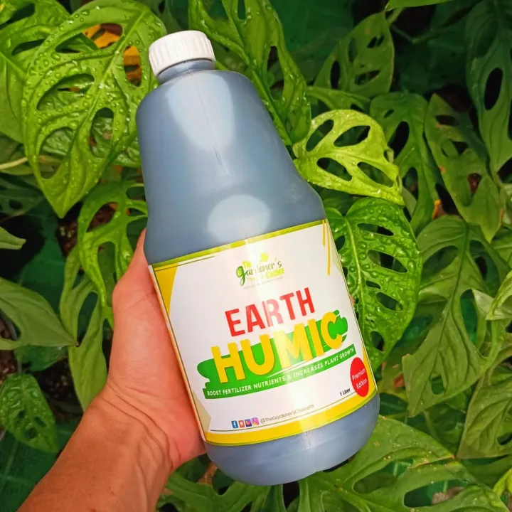 HUMIC Plus / EARTH HUMIC / PAMPABULAKLAK - 1LITER - BOOST FERTILIZER ...