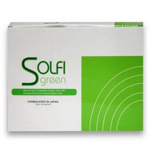 Solfi Green Mixed Fruits and Vegetables Powder Drink Box of 30 Sachets ...