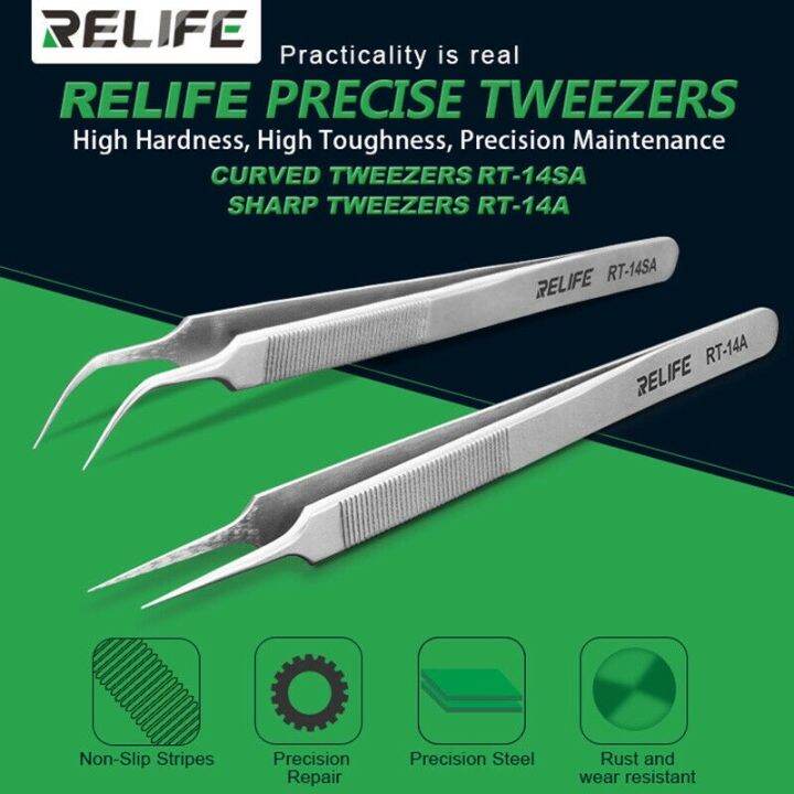 Original anti-static stainless steel tweezer For Cellphone Repair ...