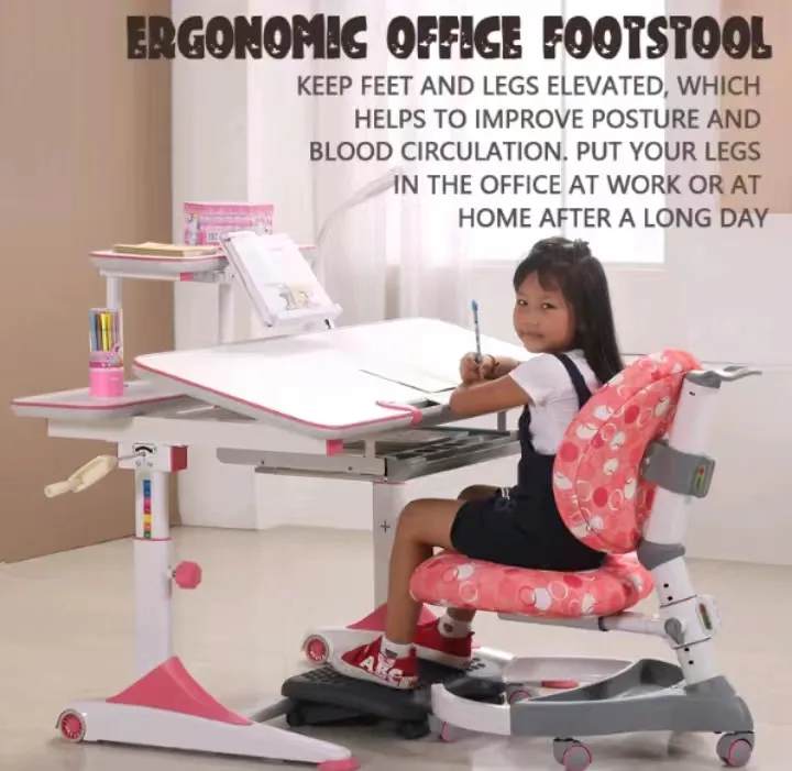 GLM SALE Ergonomic Foot Rest Adjustable Ergonomic Under Desk Foot ...