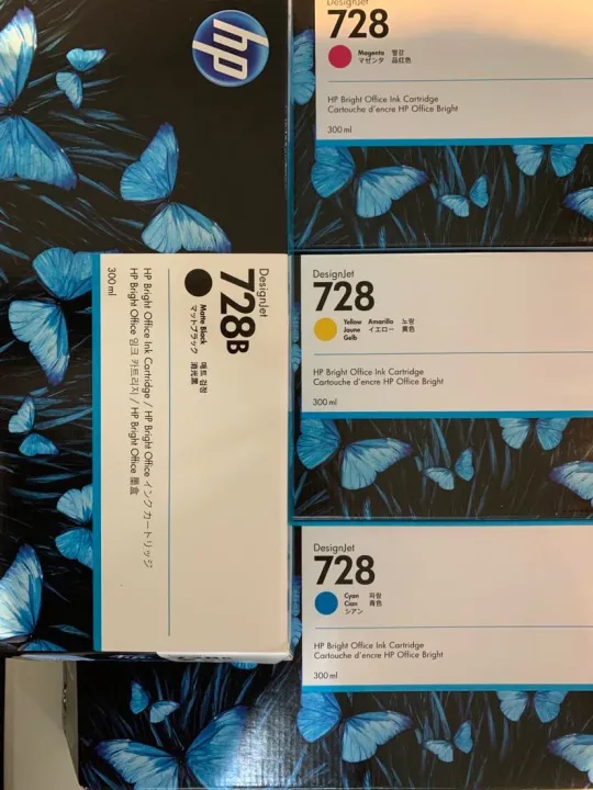 HP 728 300mL DesignJet Ink Cartridge | Lazada PH