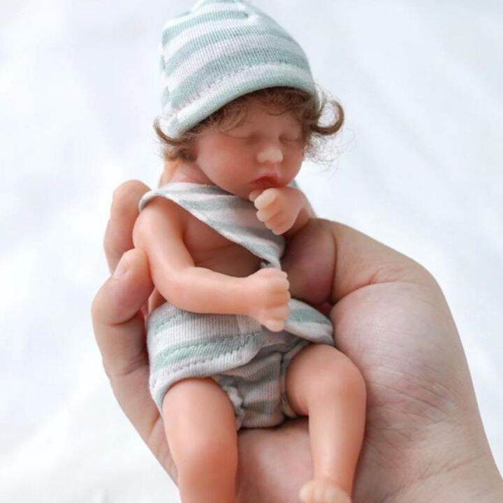 {CUB Toy City} Mini Reborn Baby Dolls 6 Inch Finished Rebirth Dolls ...