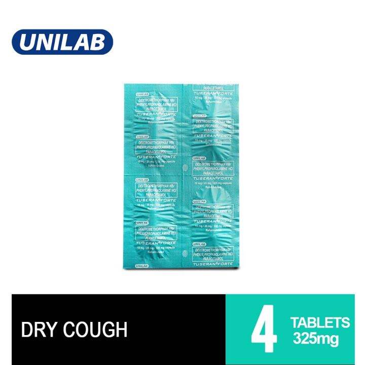 Tuseran 4 tablets (For Relief of Cough, Colds and Headache) | Lazada PH