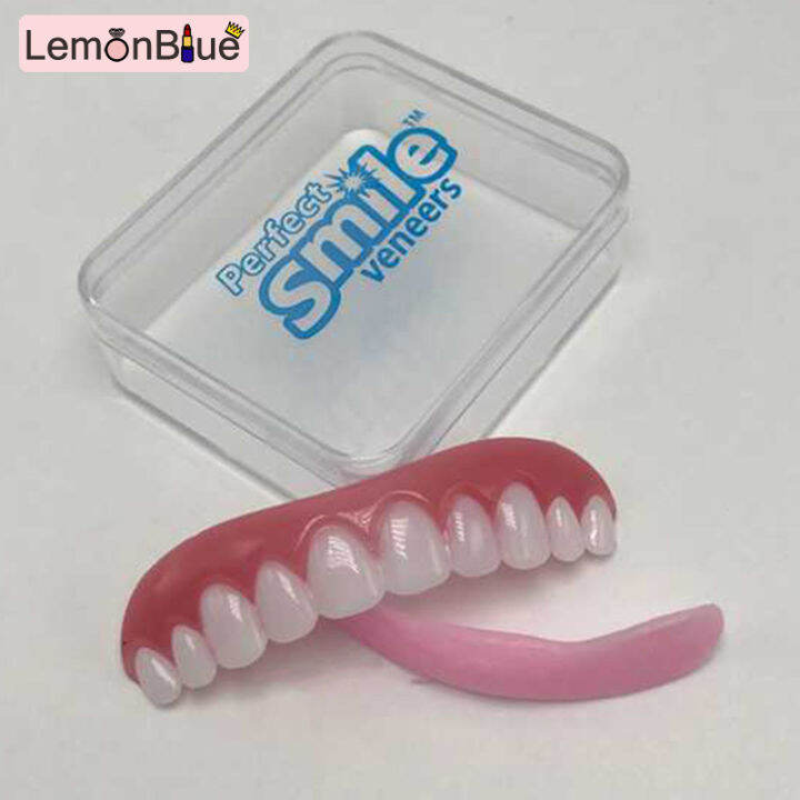 LemonBlue Reusable Cosmetic Teeth Removable Temporary Fake Teeth ...