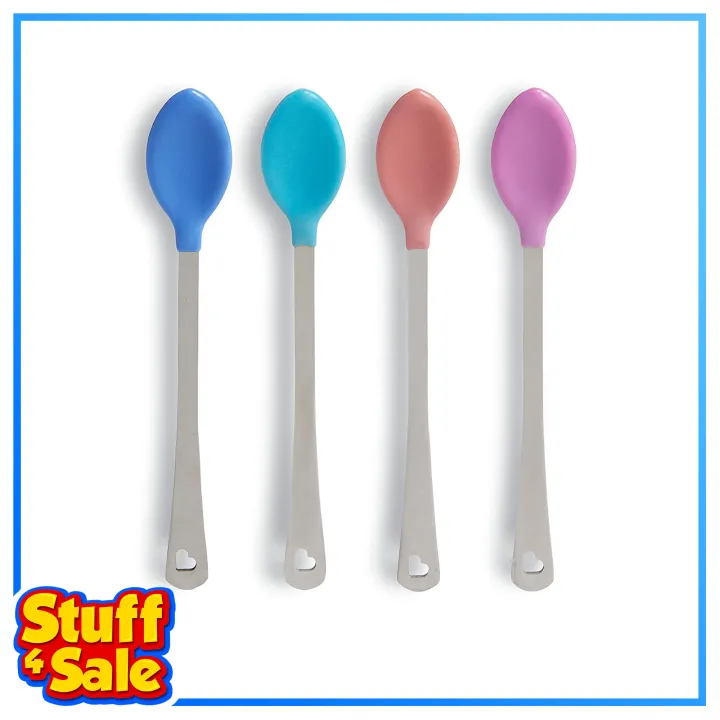 Munchkin White Hot Safety Spoon 4 pack 42404 | Lazada PH