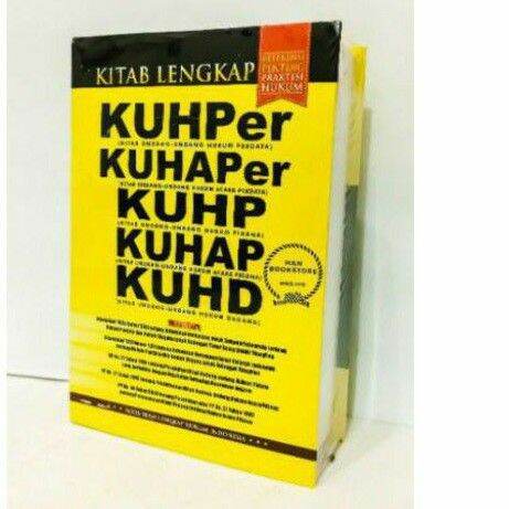 KITAB LENGKAP KUHPer, KUHAPer, KUHP, KUHAP dan KUHD | Lazada Indonesia