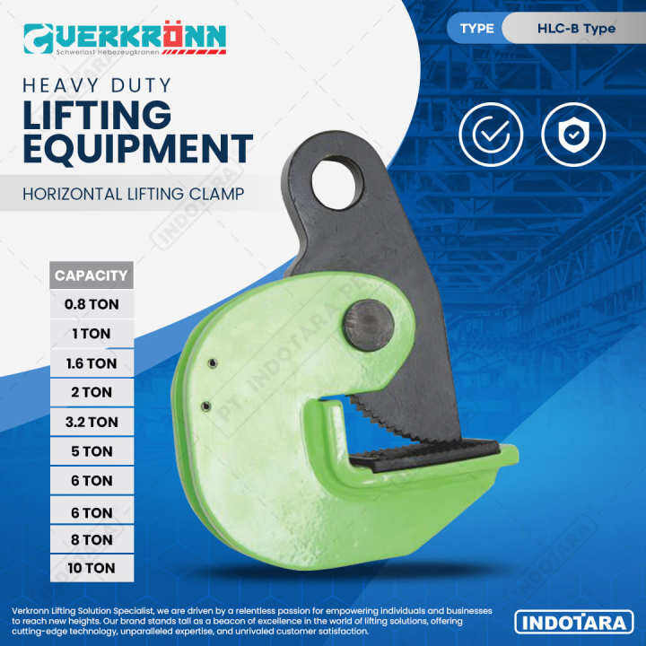 Verkronn Lifting Clamp Hook Horizontal / Alat Angkat Plat - Verkronn ...