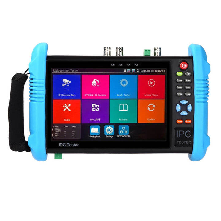 7inch IPS Touch Screen CCTV Monitor Tester AHD TVI CVI CVBS SDI POE ...