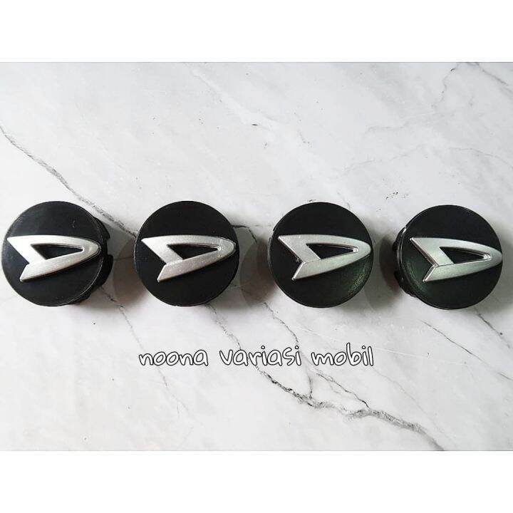 tutup dop velg daihatsu xenia all new terios model baru silver hitam ...