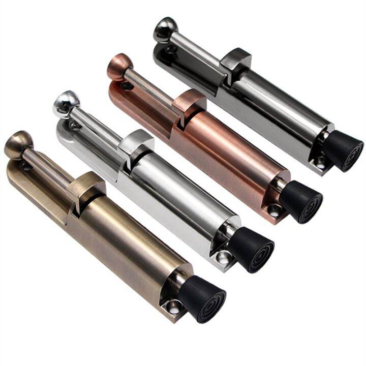 Heavy Duty Door Stopper Zinc Alloy Spring Loaded Step-On Doorstop ...