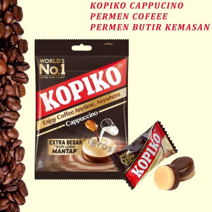 Permen Kopiko / Permen Coffee / Permen Rasa Cappucino / 105gr | Lazada ...
