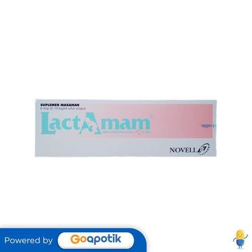Lactamam Box 60 Kaplet | Lazada Indonesia