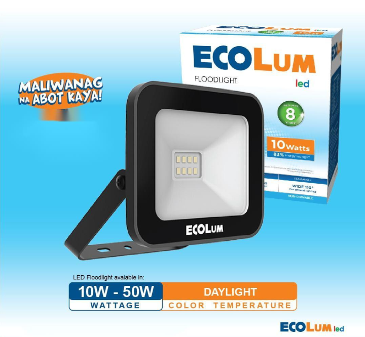 Firefly ECOLUM LED Flood light Daylight 900 Lumens(10W, 20W, 30W, 50W ...