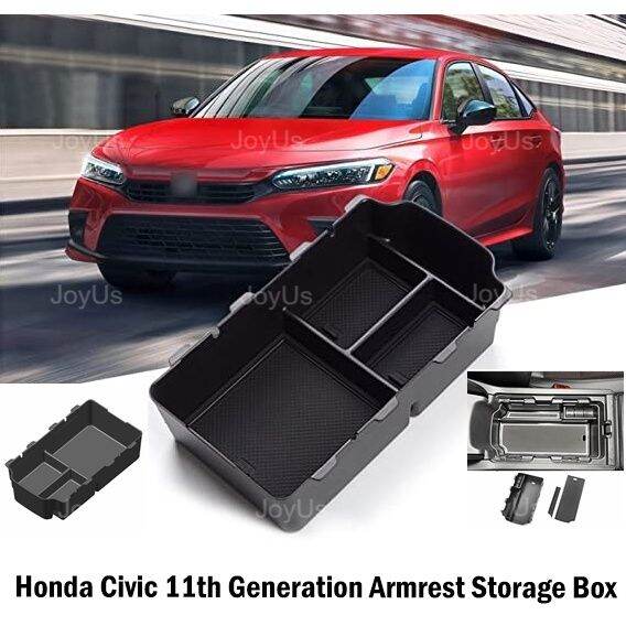 Honda Civic 11th Generation Armrest Box Storage Honda Civic FE 2022 ...