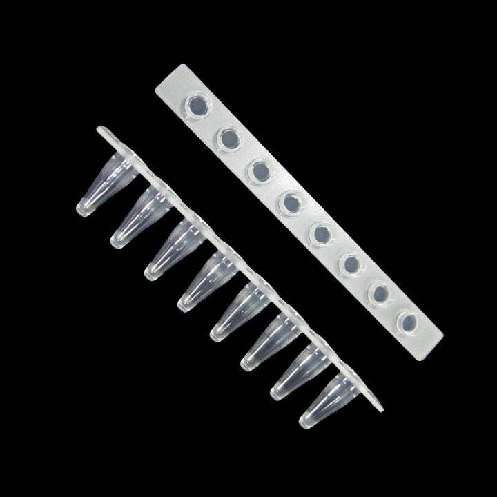 Pcr Eight-Connected Tube 8 Row Tube PCR Centrifuge Tube Plastic ...