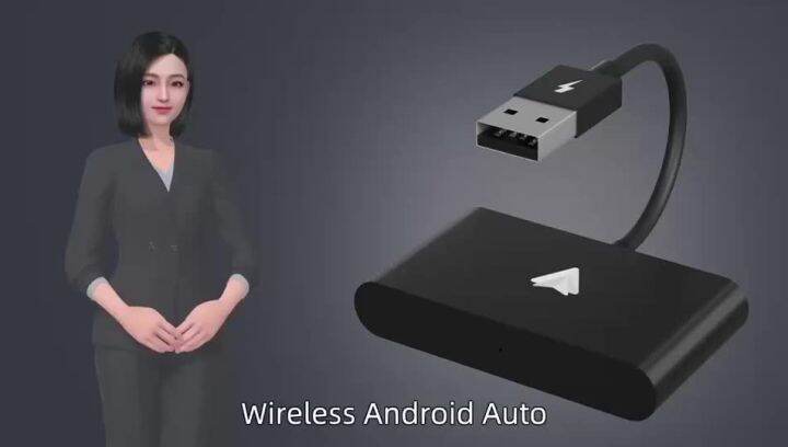 Android Auto Wireless AdapterDongle Android Wired to Wireless Adapter ...