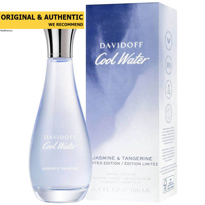 Davidoff Cool Water Jasmine & Tangerine EDT 100 ml. | Lazada.co.th