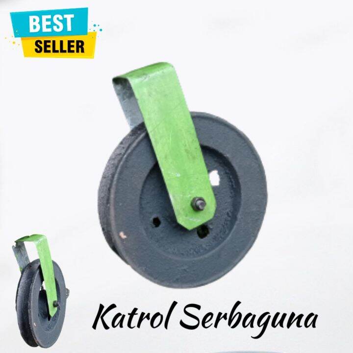Katrol serbaguna murah-kerekan timba sumur kuat dan kokoh | Lazada ...