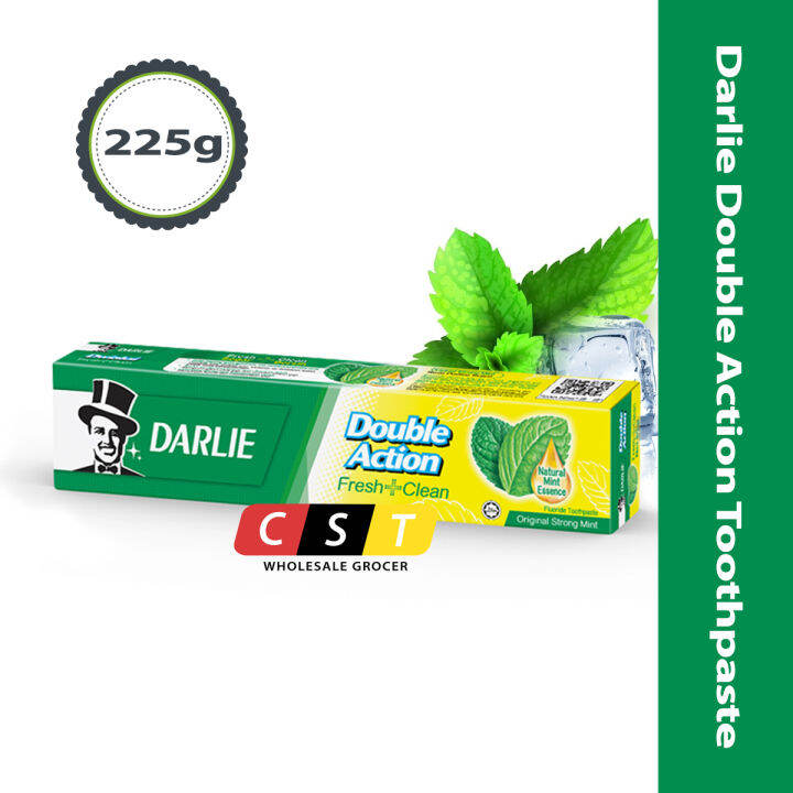 Darlie Double Action Toothpaste 225g [ Natural Mint ] | Lazada