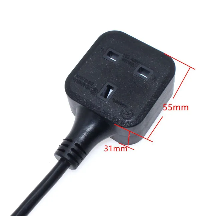 Safety Mark Singapore Plug to Socket Power Adapter Extension Cable 1 ...