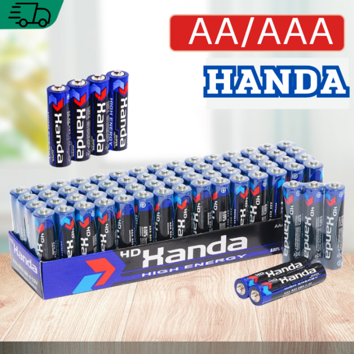 ถ่านAAA ถ่านAA ยี่ห้อ Handa เหมาะสำหรับรีโมท อุปกรณ์อิเล็คทรอนิกส์ต่างๆ ...
